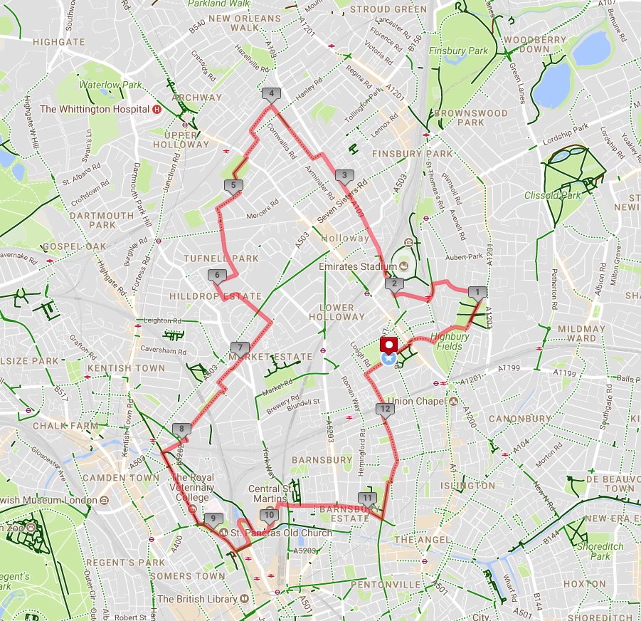 Spring Bike Ride on Sunday 8th April 2018 – Cycle Islington