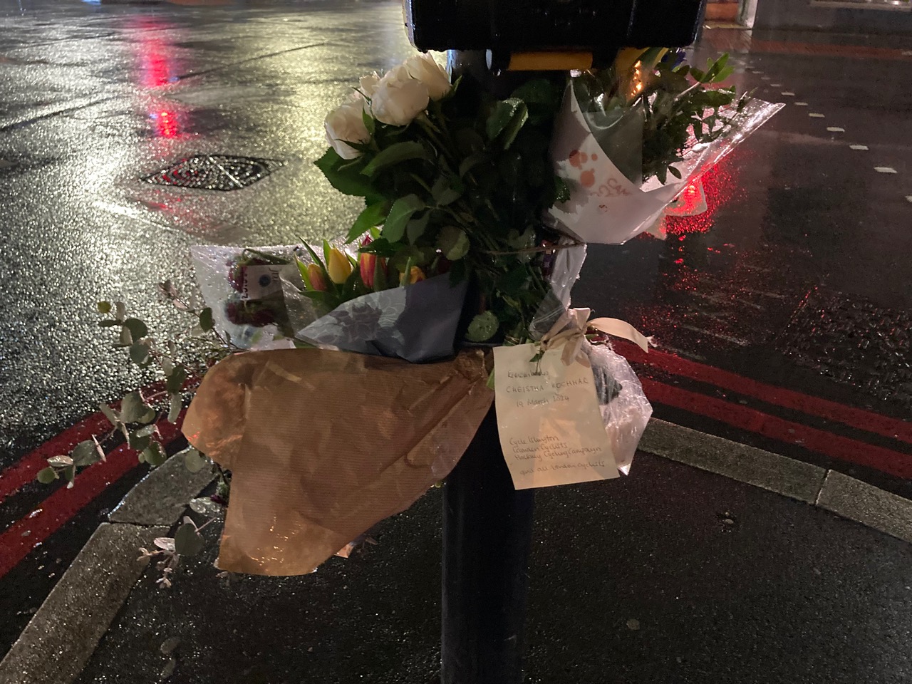 Killed while cycling her bike – Cycle Islington